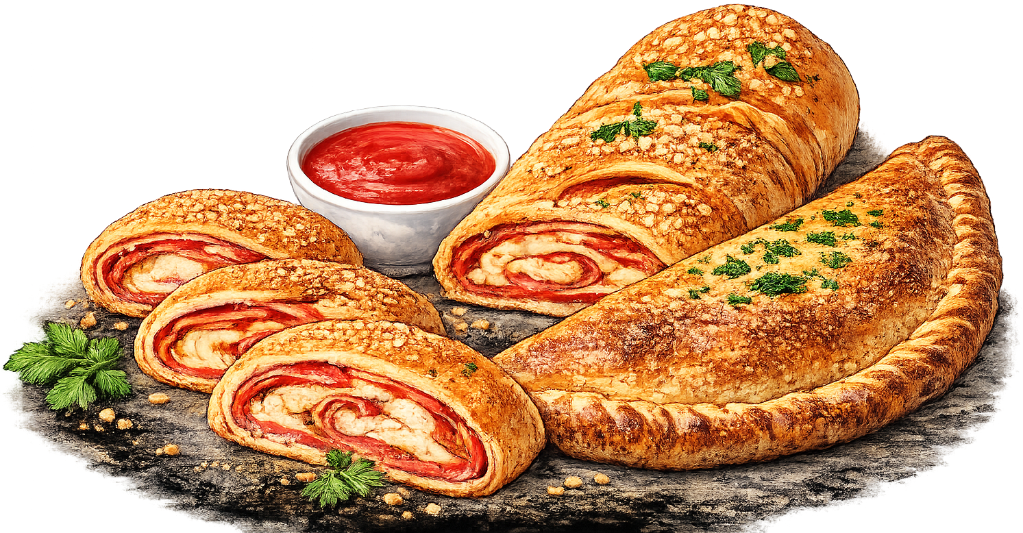 Super Bowl Party Food, Stromboli & Calzone: The Ultimate Crowd-Pleaser ...