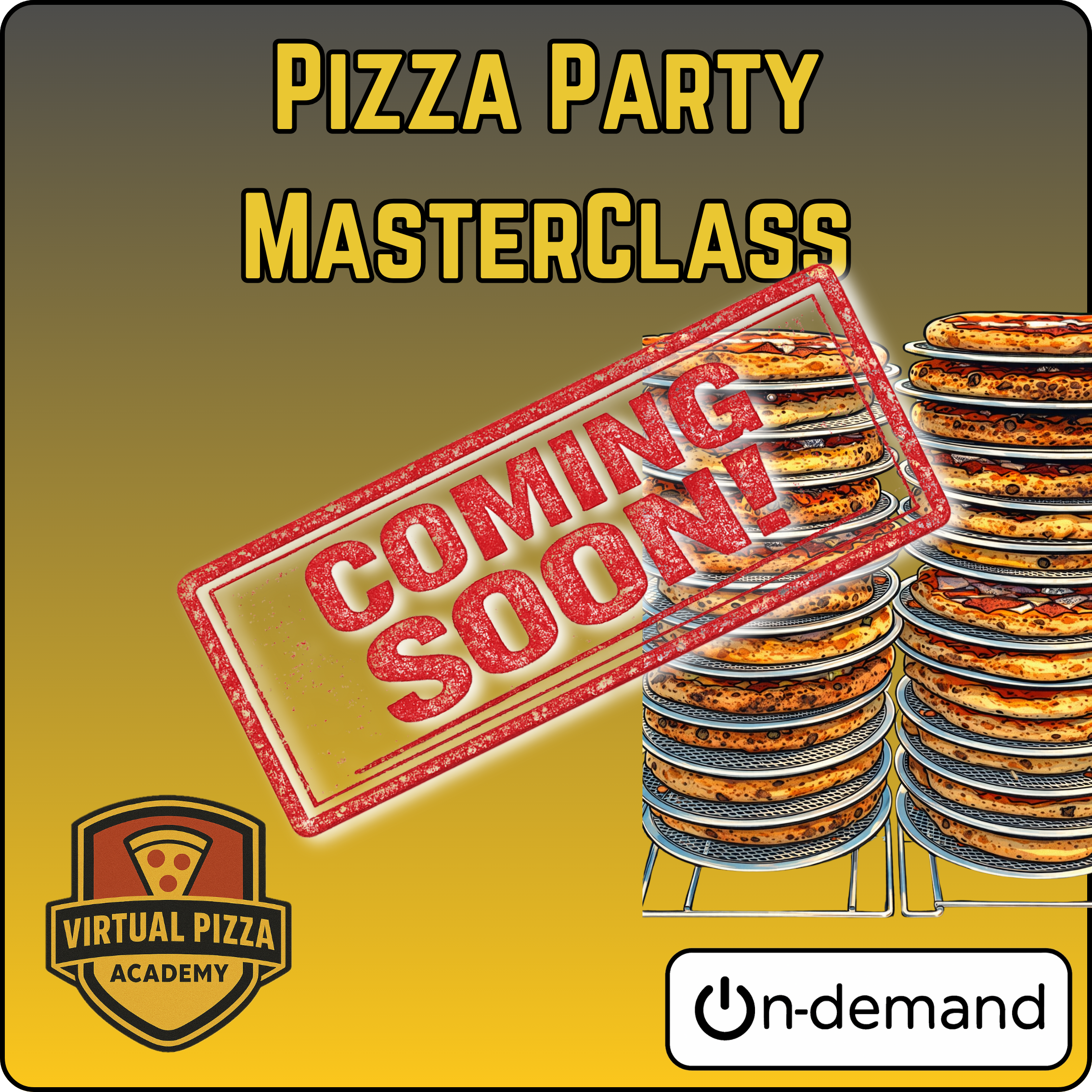 Pizza Party Masterclass (On-Demand) | Virtual Pizza Academy